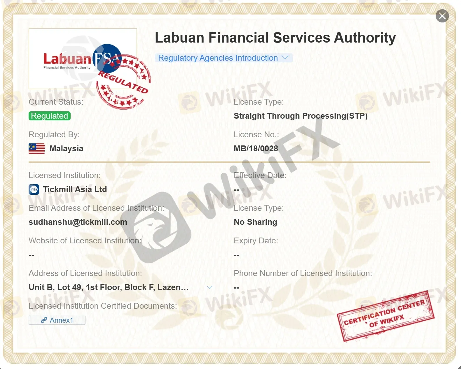 Tickmill Review, Forex Broker&Trading Markets, Legit or a Scam-WikiFX