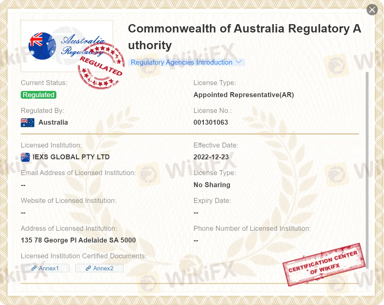 IEXS Review, Forex Broker&Trading Markets, Legit or a Scam-WikiFX