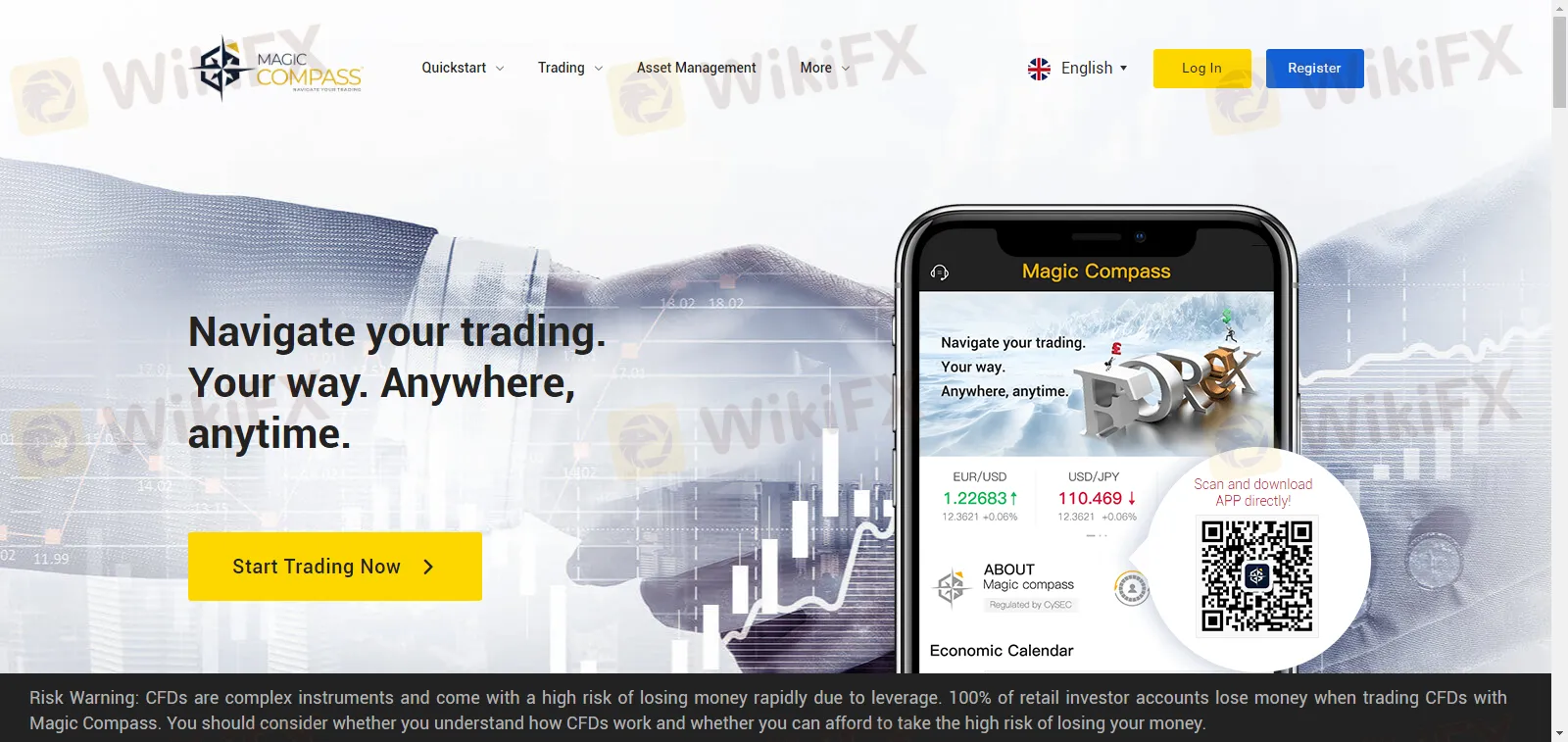 Magic Compass评价-中文平台怎么样？外汇交易商-外汇天眼(WikiFX)