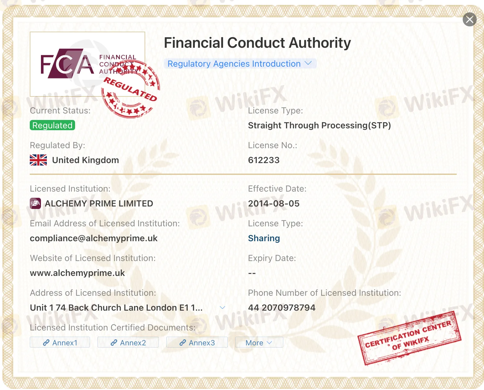 ALCHEMY PRIME Review, Forex Broker&Trading Markets, Legit or a Scam-WikiFX