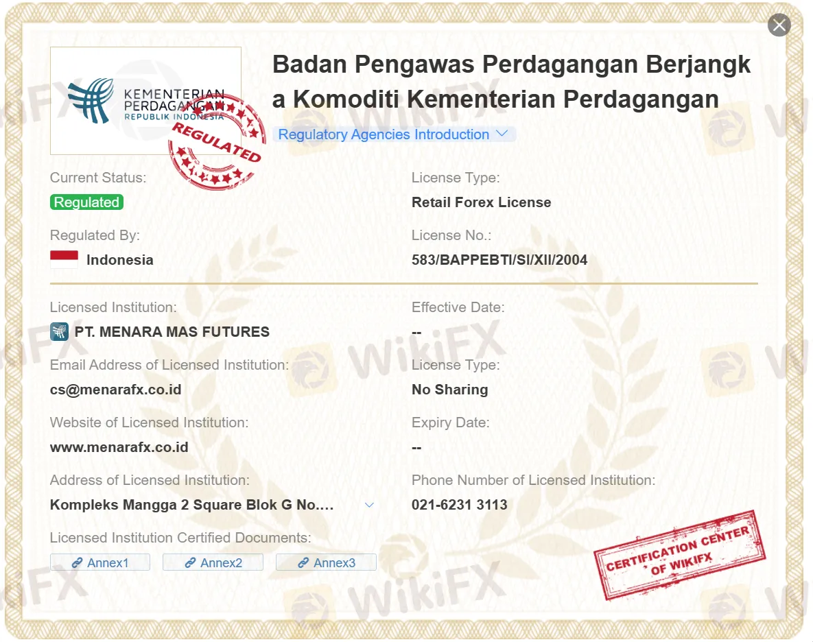 Menara Mas Futures Review, Tinjauan-Forex Broker&Trading-Indonesia-WikiFX