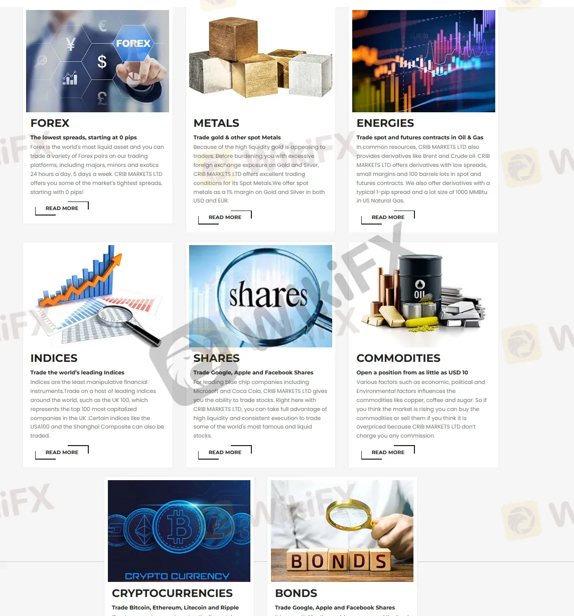 Crib Markets Review, Forex Broker&Trading Markets, Legit or a Scam-WikiFX