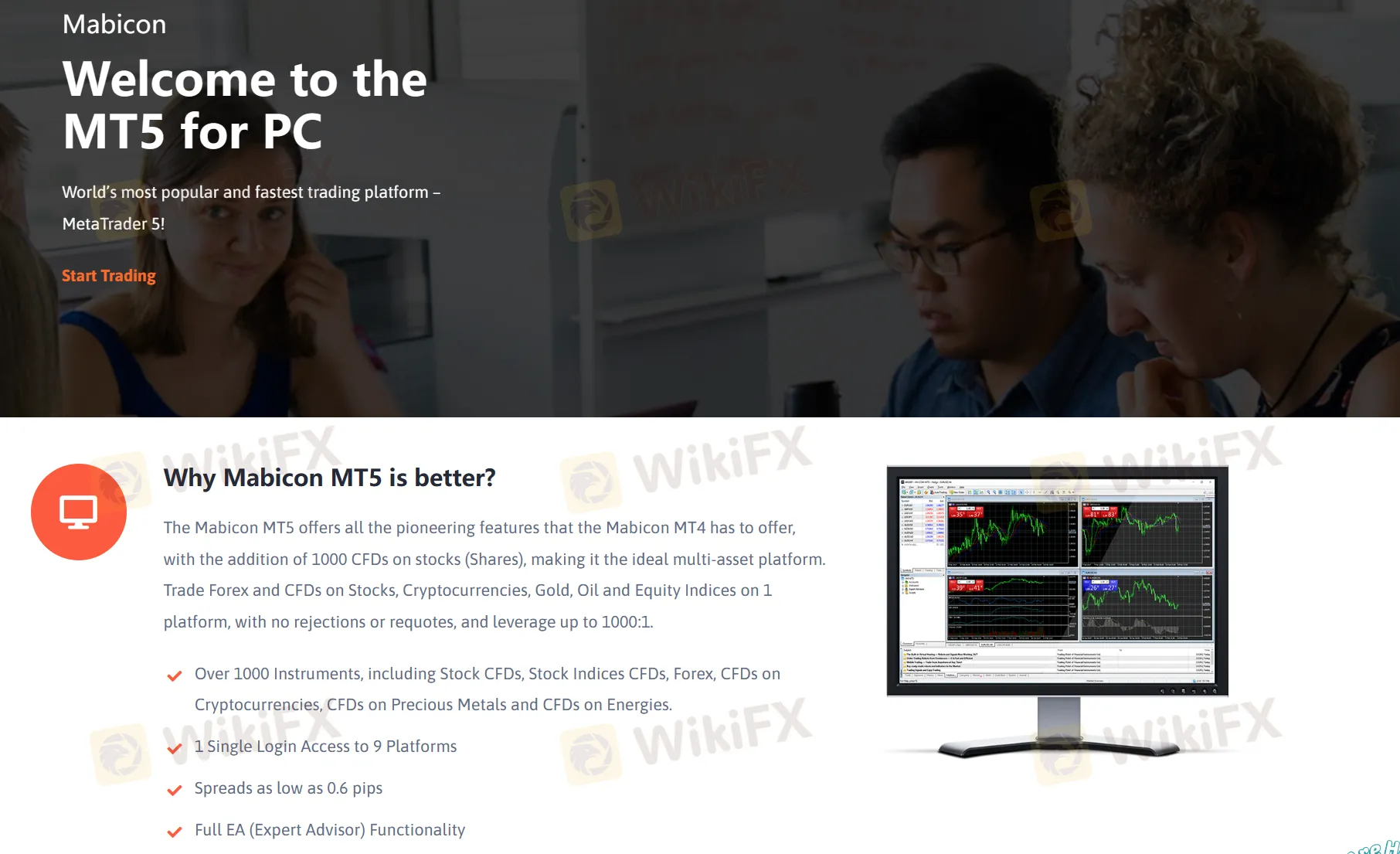 Mabicon Review, Forex Broker&Trading Markets, Legit or a Scam-WikiFX