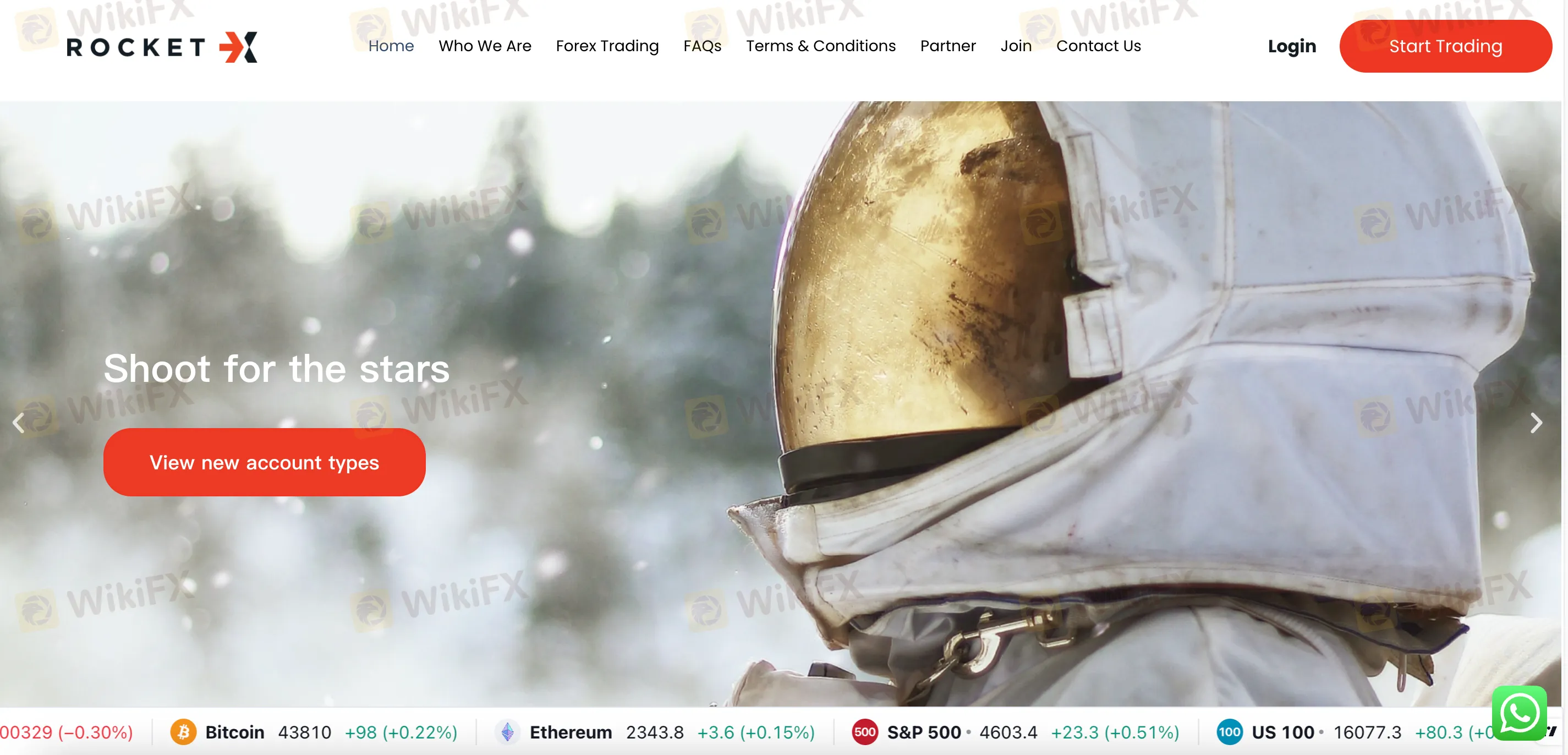 RocketX Review, Forex Broker&Trading Markets, Legit or a Scam-WikiFX