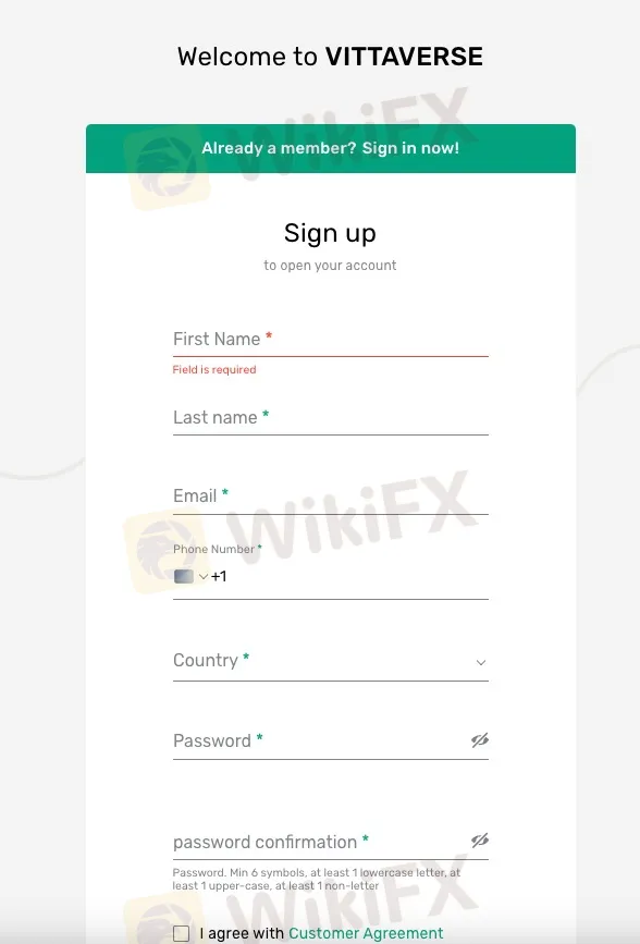 VITTAVERSE Review, Forex Broker&Trading Markets, Legit or a Scam-WikiFX