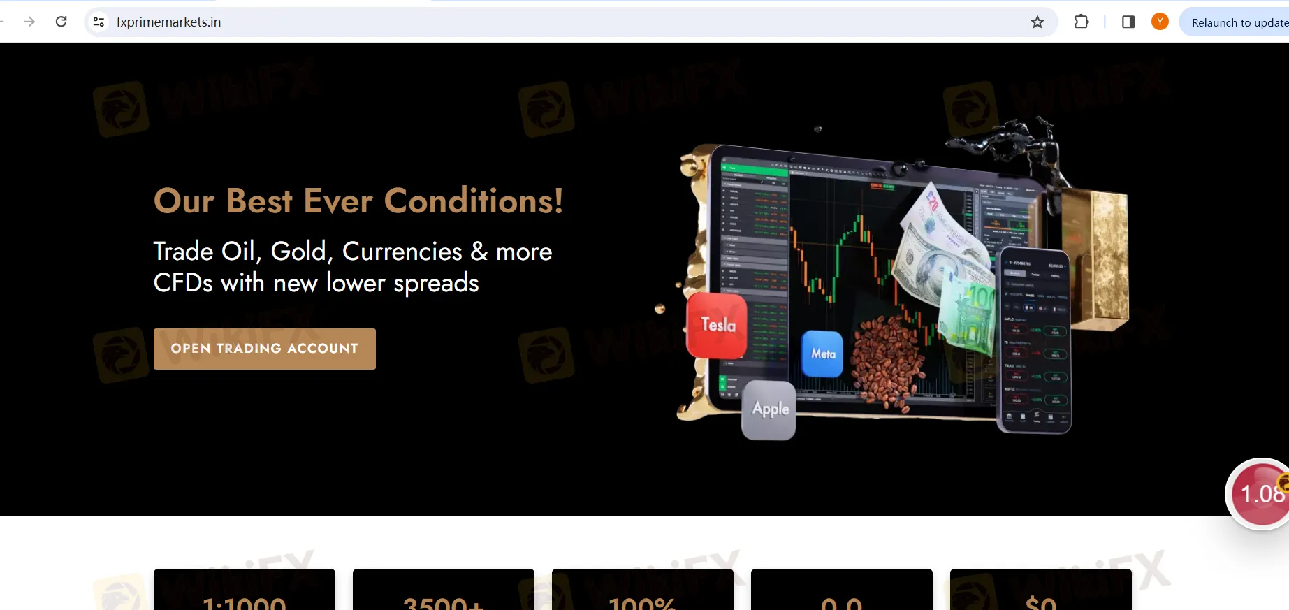 FxPrime Markets Review, Forex Broker&Trading Markets, Legit or a Scam-WikiFX