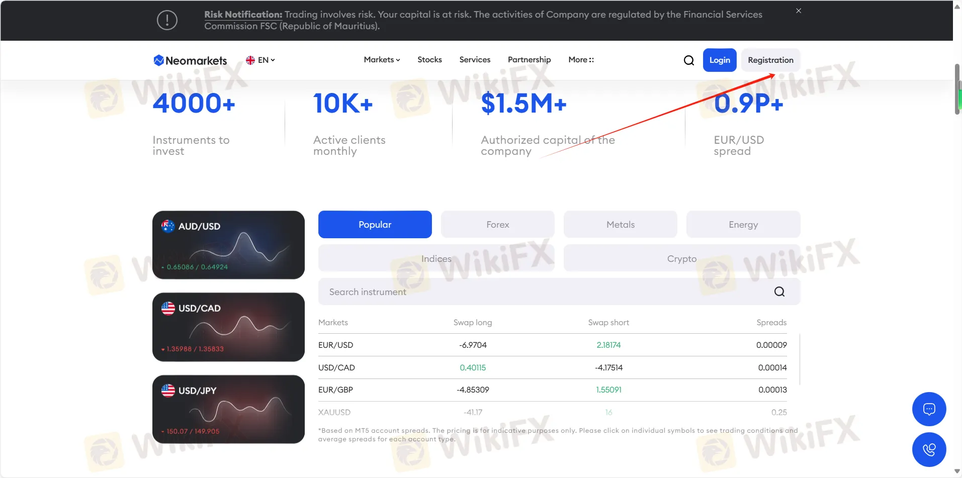 Neomarkets Review, Forex Broker&Trading Markets, Legit or a Scam-WikiFX