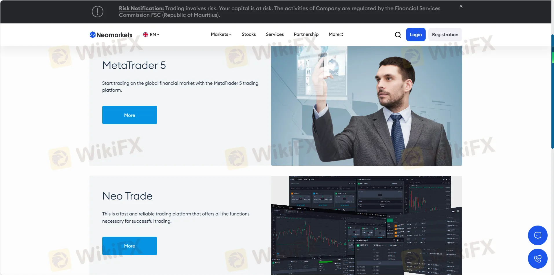 Neomarkets Review, Forex Broker&Trading Markets, Legit or a Scam-WikiFX