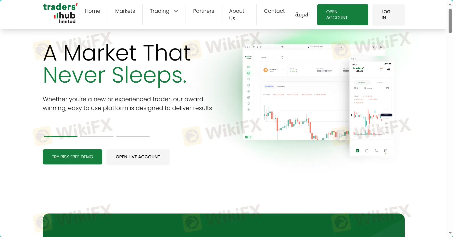 Tradershub Review, Forex Broker&Trading Markets, Legit or a Scam-WikiFX