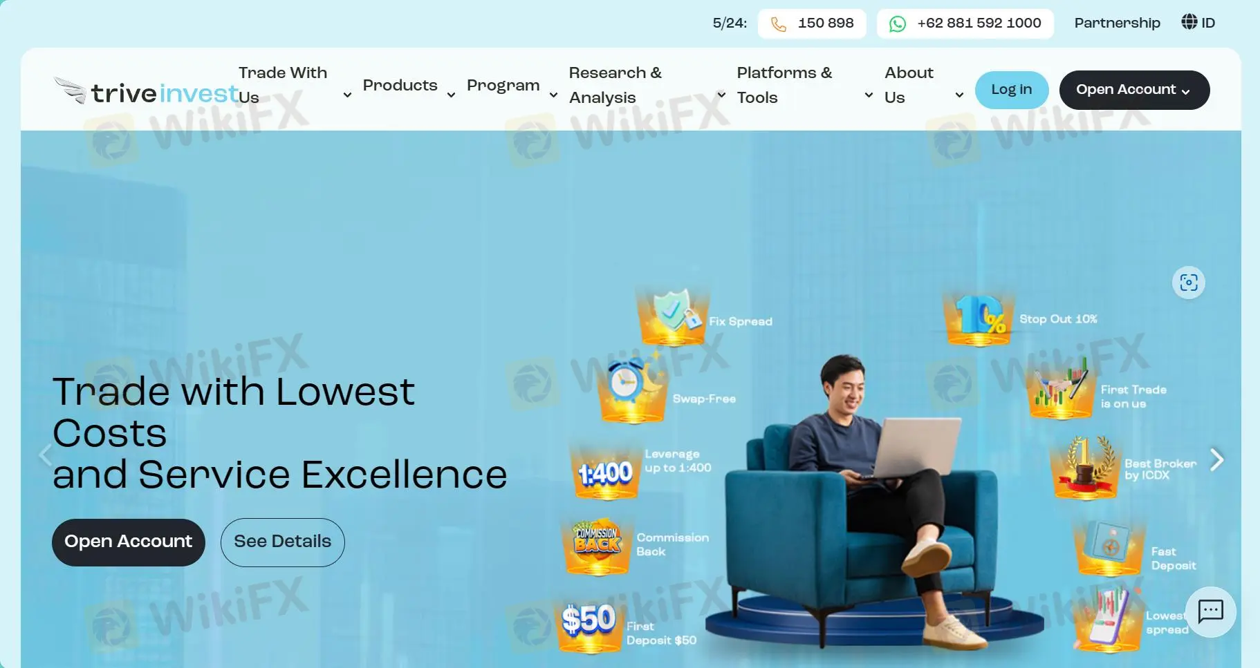 Trive Invest Review, Forex Broker&Trading Markets, Legit or a Scam-WikiFX